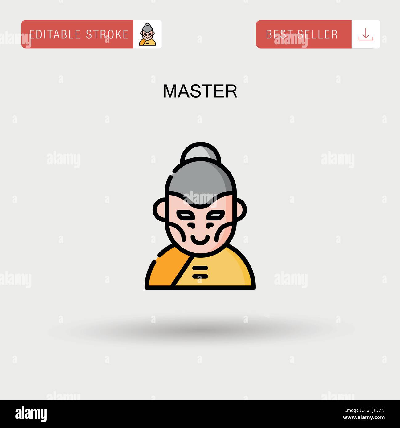 Master Simple vector icon Stock Vector Image & Art - Alamy