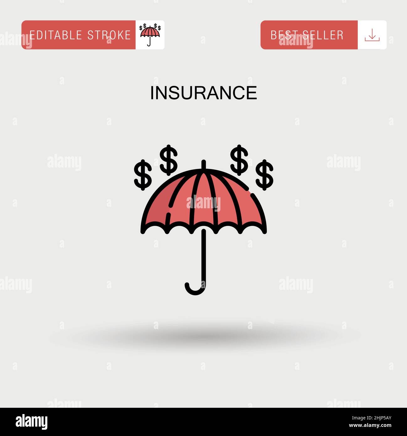 Document life insurance policy background Stock Vector Images - Alamy