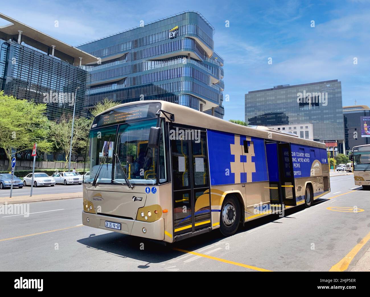 Modern public transport africa hi-res stock photography and images - Alamy