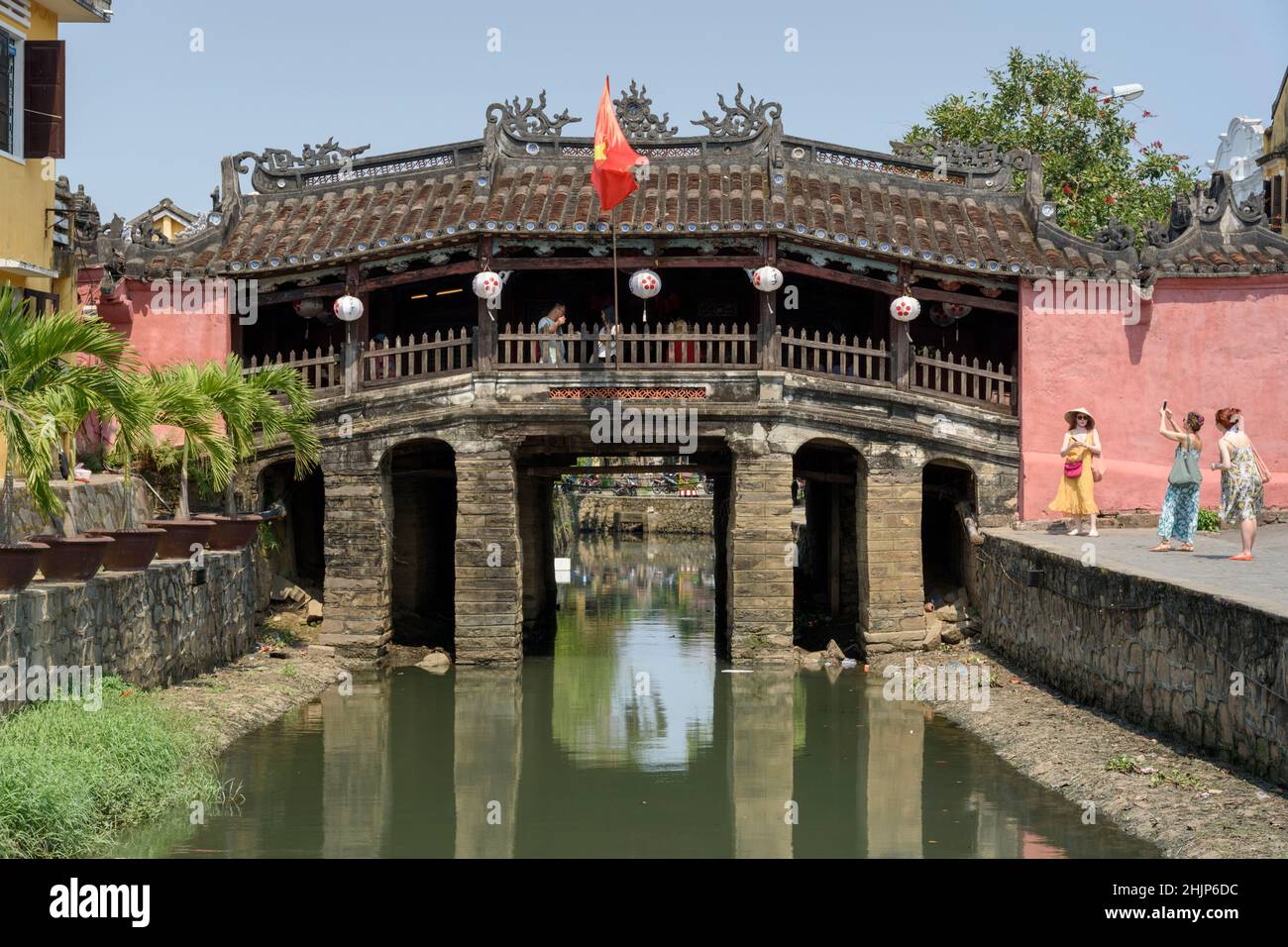 Japanese Covered Bridge or Chua Cau Pagoda (Cau Nhat Ban) is a popular ...