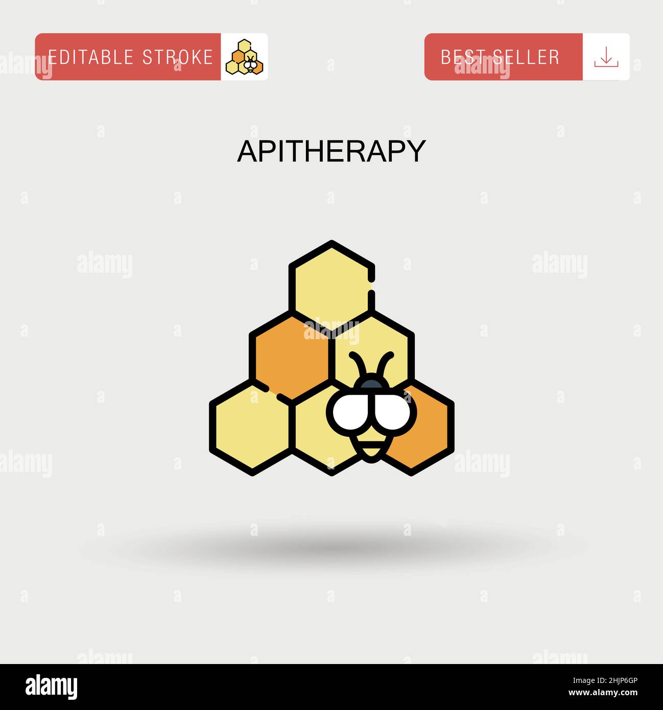 Apitherapy Simple vector icon Stock Vector Image & Art - Alamy