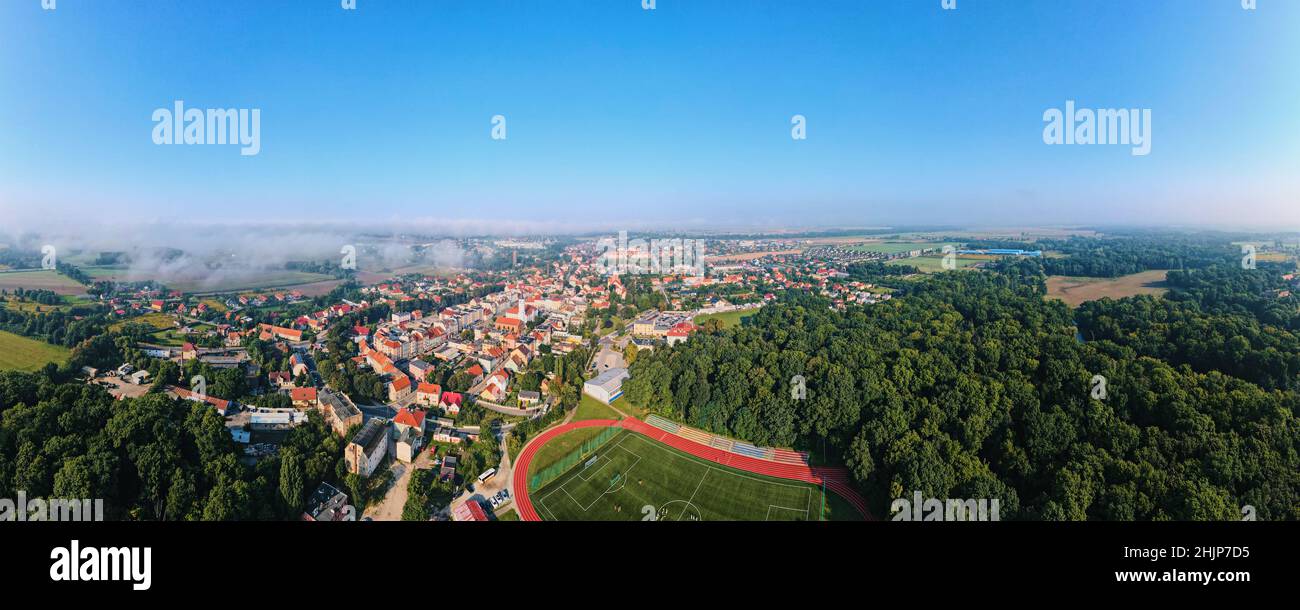 Small town football field hi-res stock photography and images - Alamy