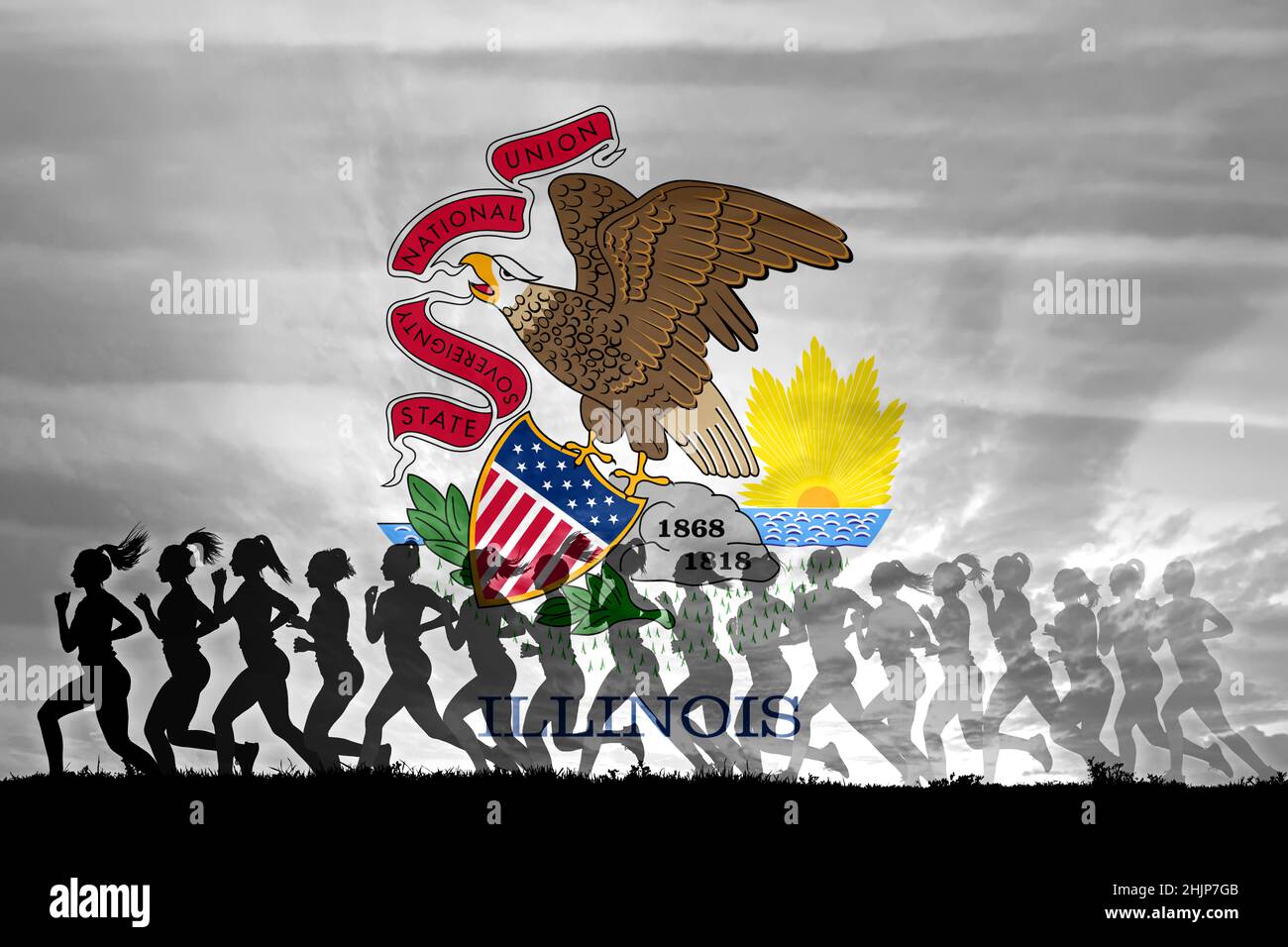 Illinoisa women struggle for rights, concept of women, independence ...