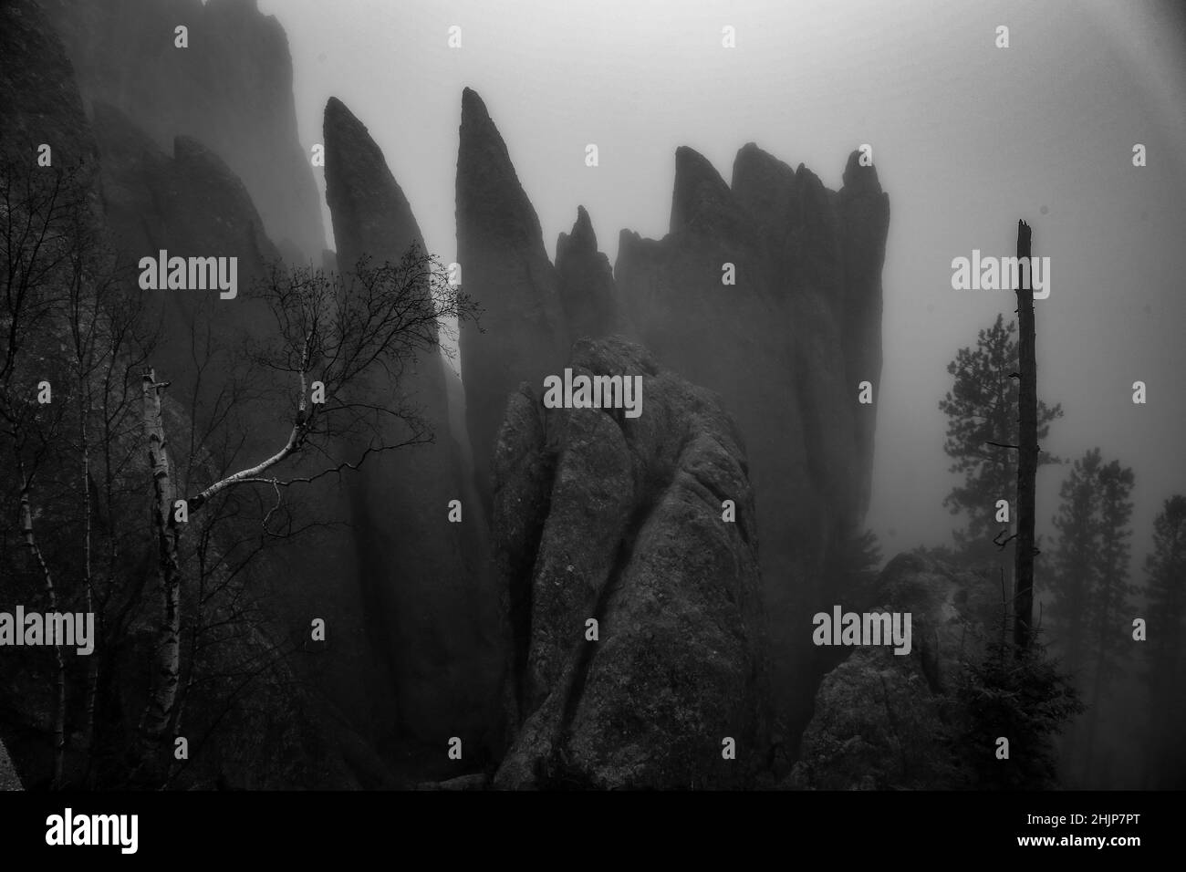 Long narrow landscape Black and White Stock Photos & Images - Alamy