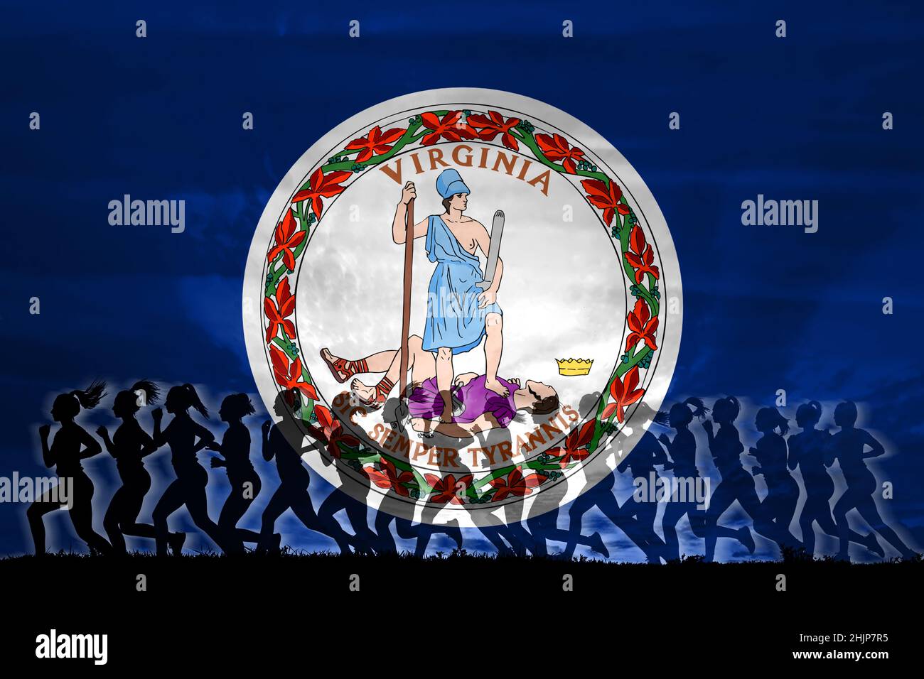 Virginiaa women struggle for rights, concept of women, independence ...