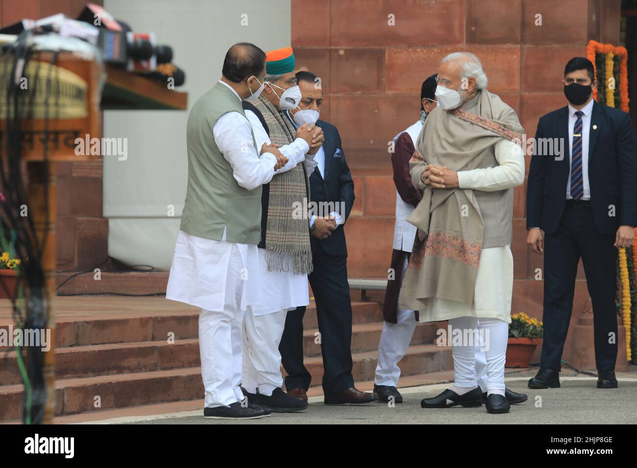 New Delhi, India. 31st Jan, 2022. India's Prime Minister Narendra Modi ...