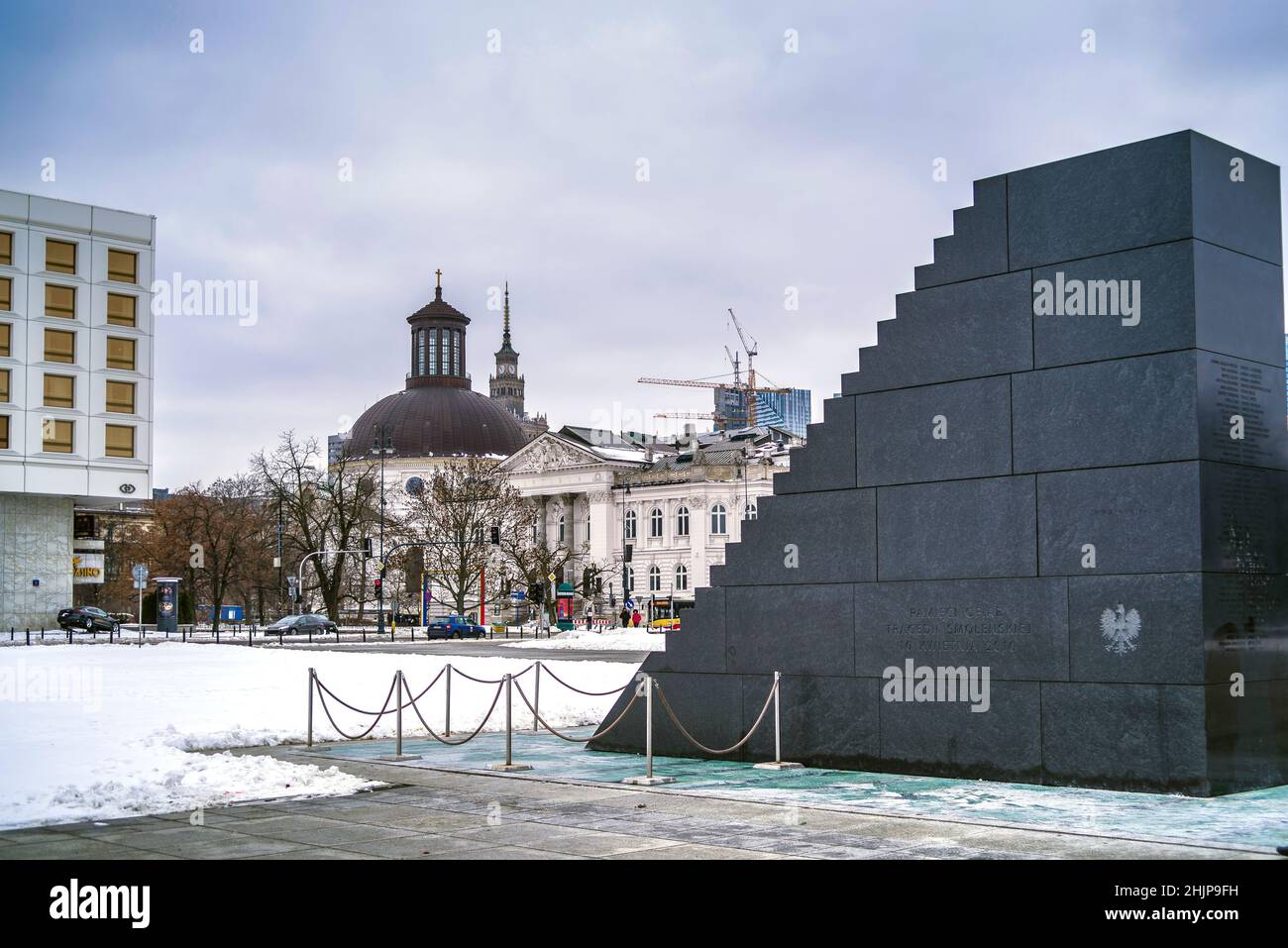 Smolensk plane crash 2010 hi-res stock photography and images - Alamy