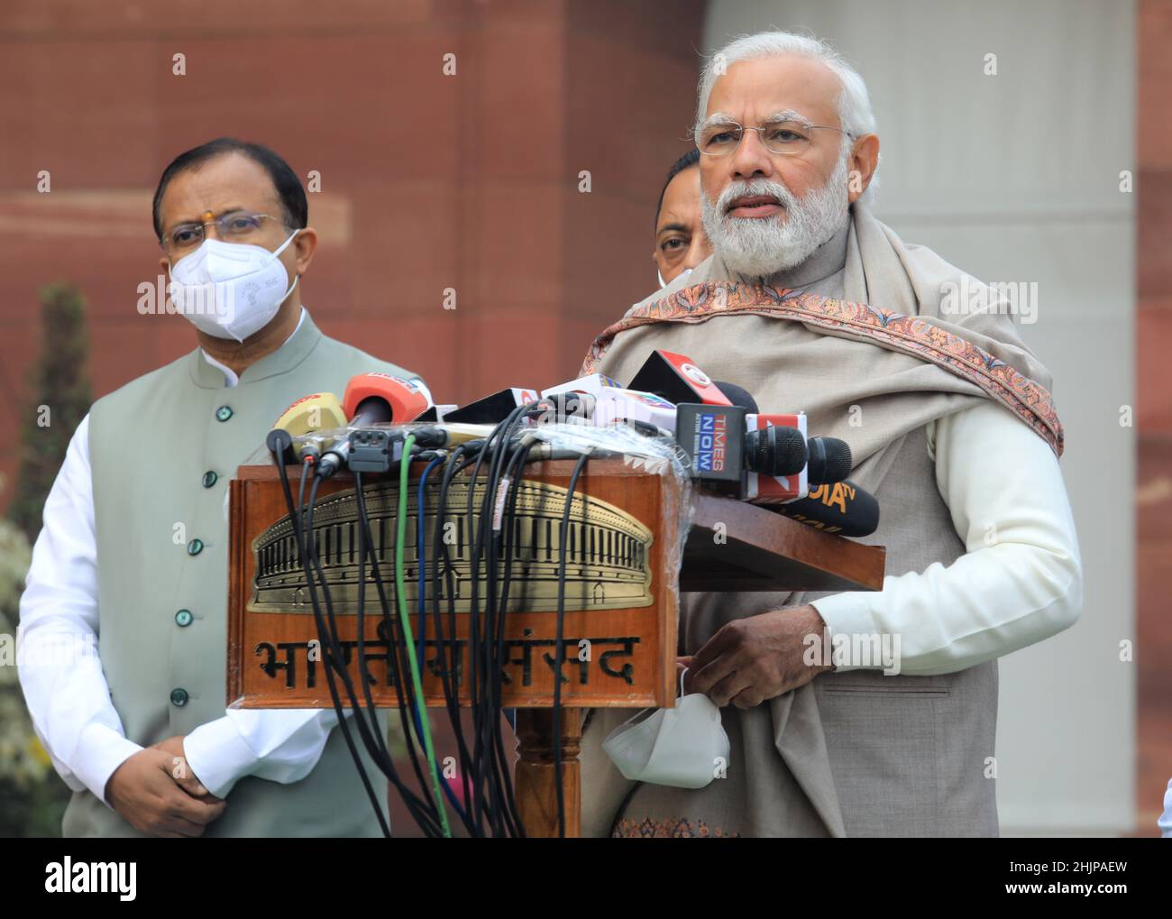 New Delhi, India. 31st Jan, 2022. India's Prime Minister Narendra Modi ...