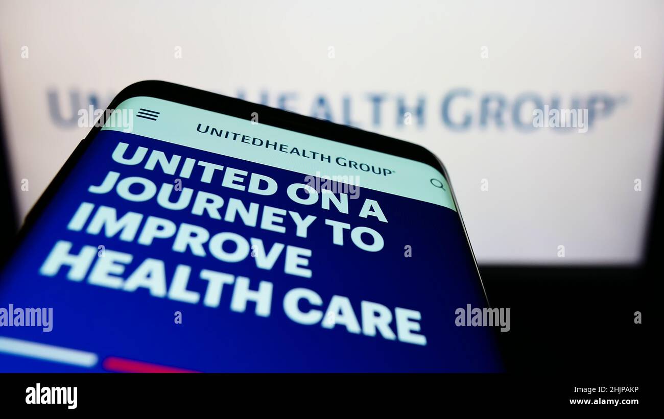 Unh business company logo hi-res stock photography and images - Alamy