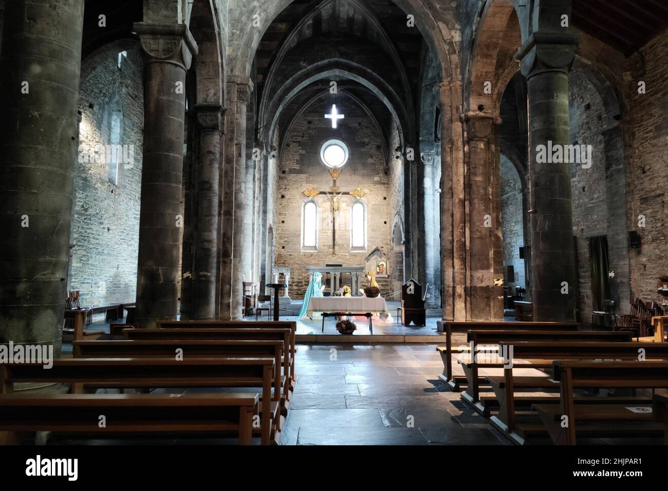 Fieschi church basilica in Lavagna Italy Stock Photo - Alamy