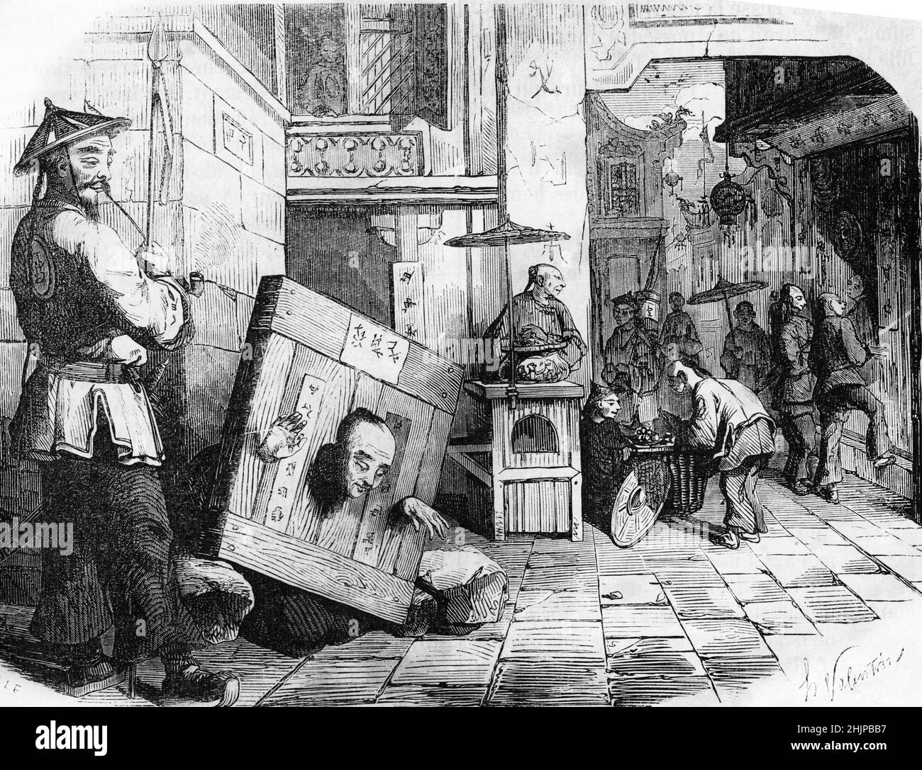 Cangue hi-res stock photography and images - Alamy