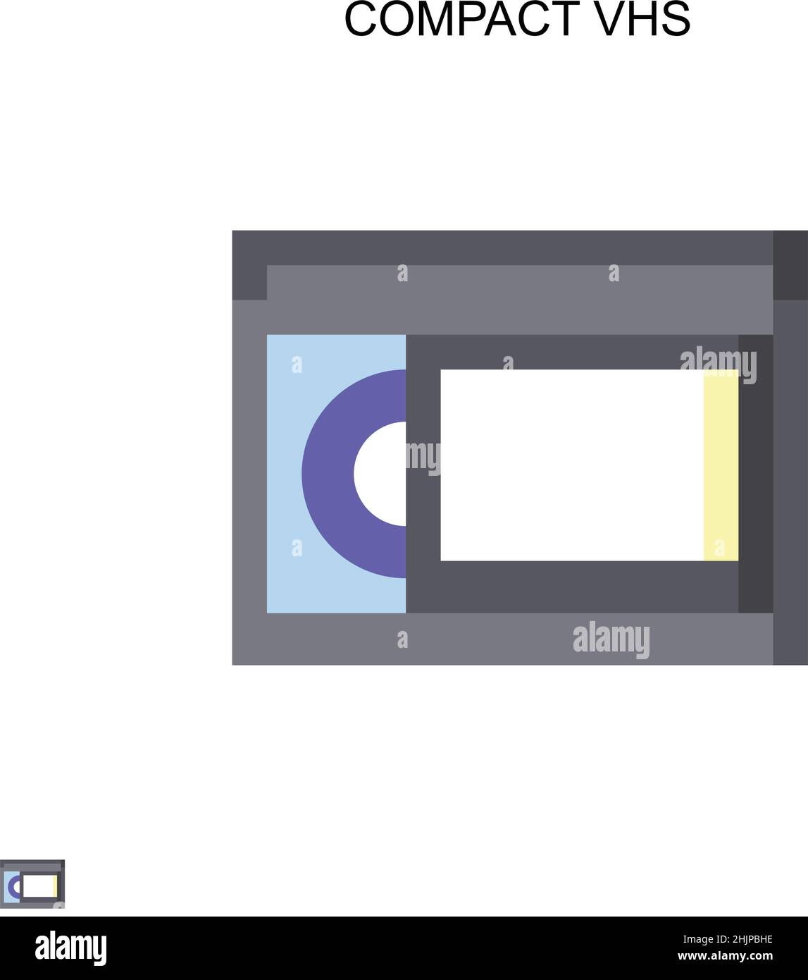 Vhs icon Stock Vector Images - Alamy