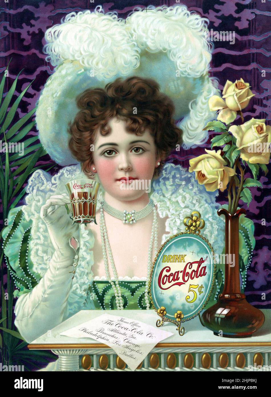 Affiche coca cola hi-res stock photography and images - Alamy