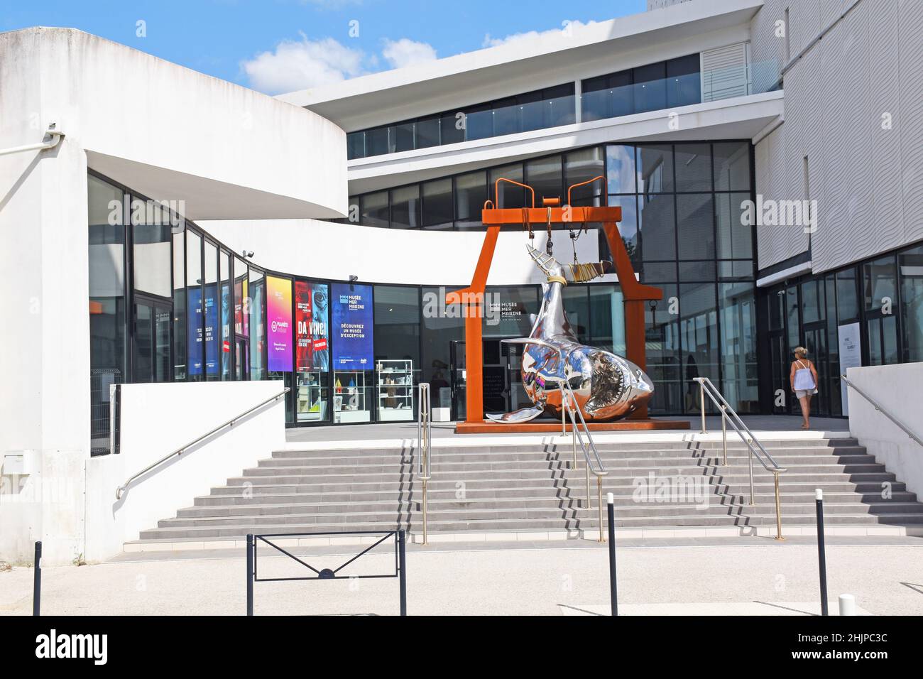 Entrance to the musee mer marine hi-res stock photography and images ...
