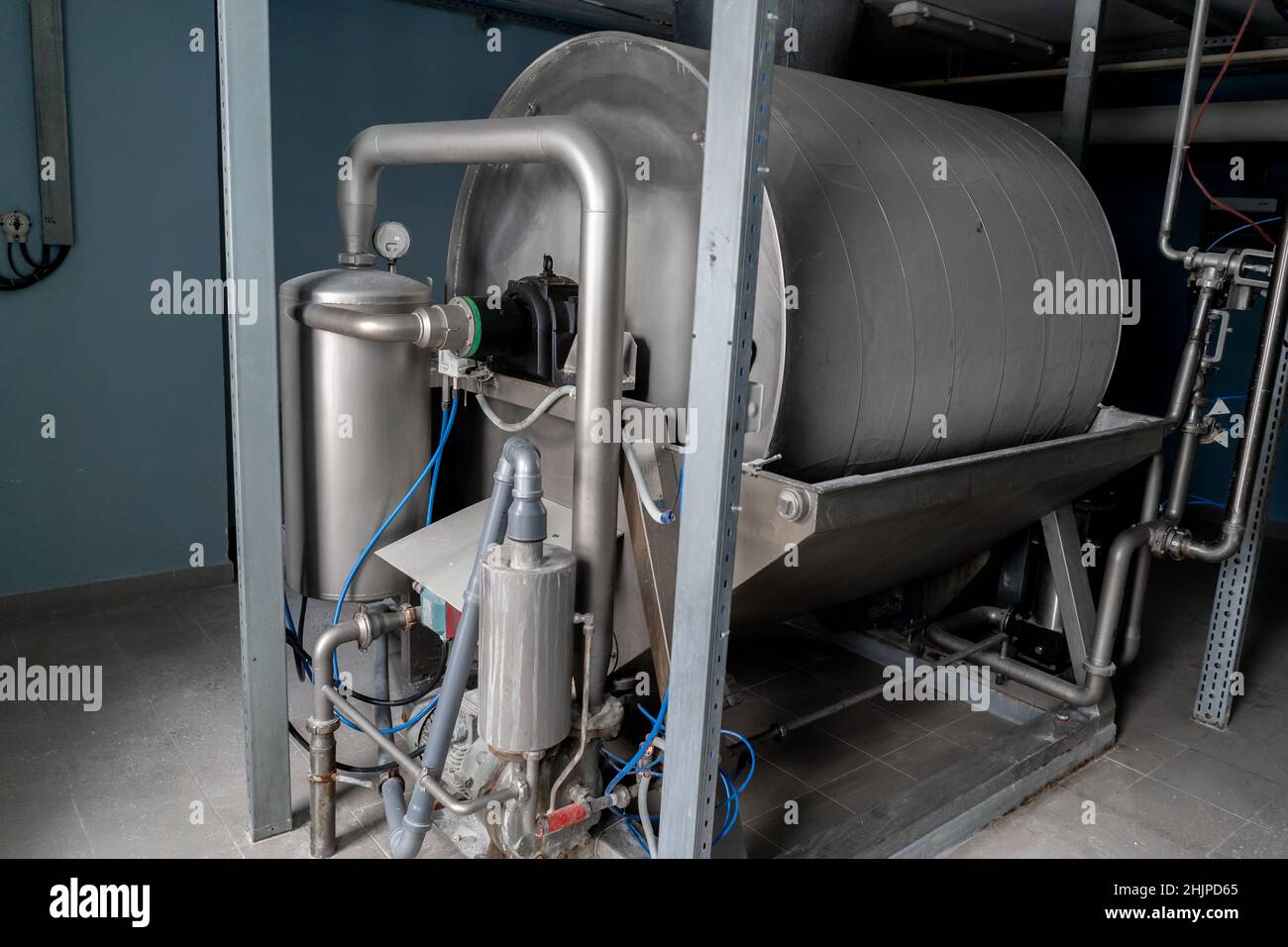 potato starch production line equipment.Food industry Stock Photo - Alamy