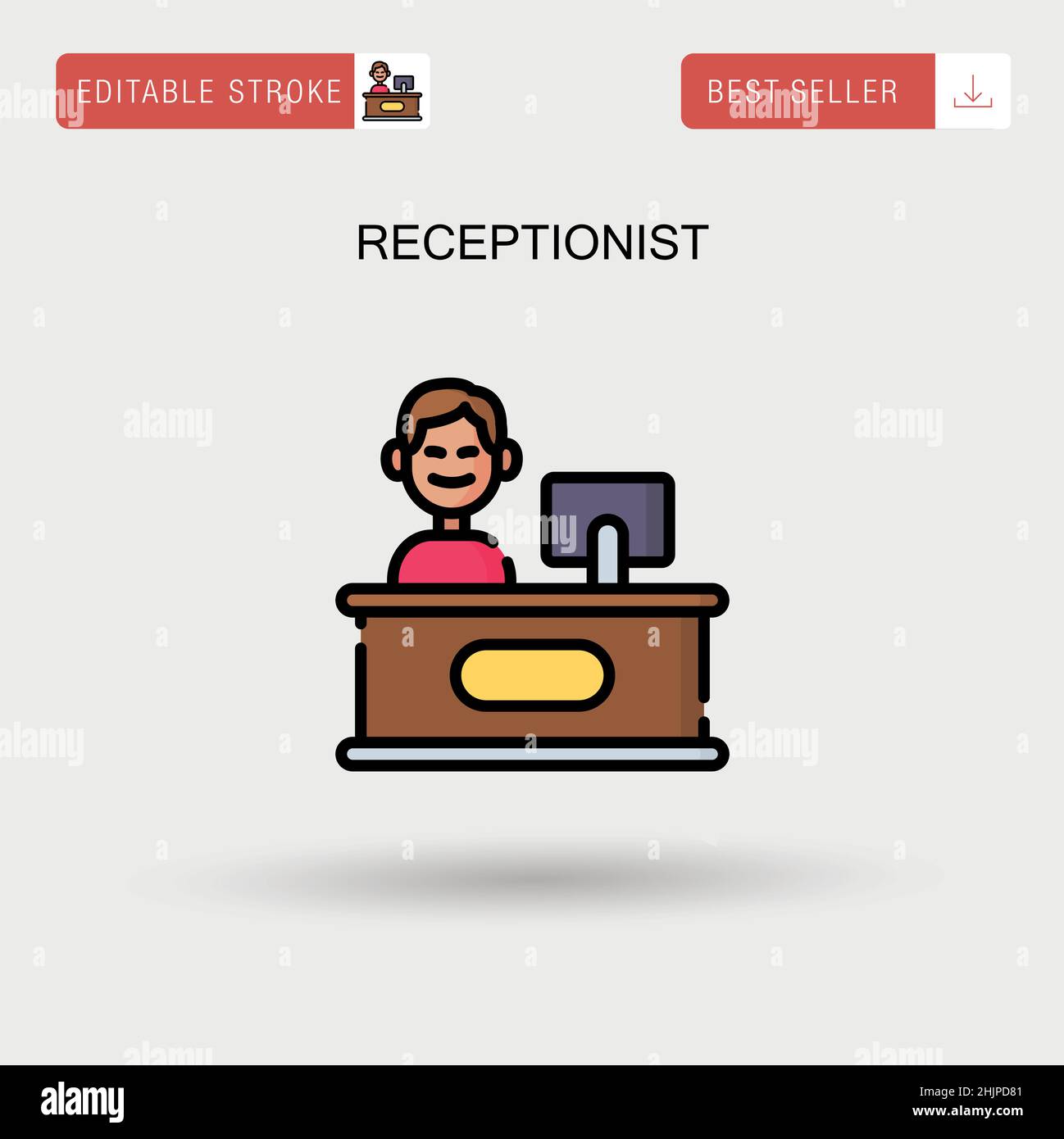 Welcome reception center Stock Vector Images - Alamy