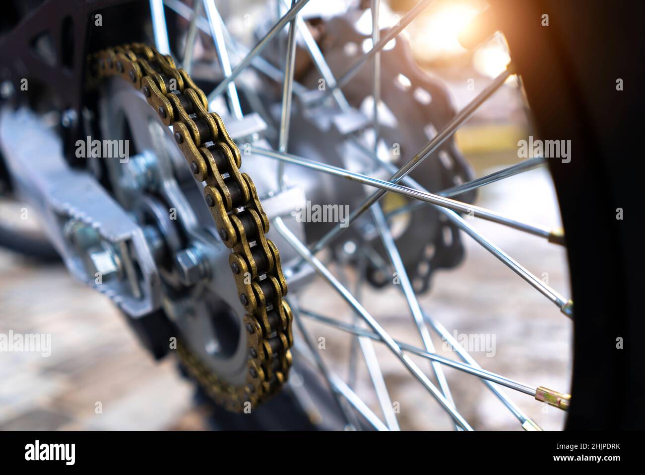 Rear wheel and break part hi-res stock photography and images - Alamy
