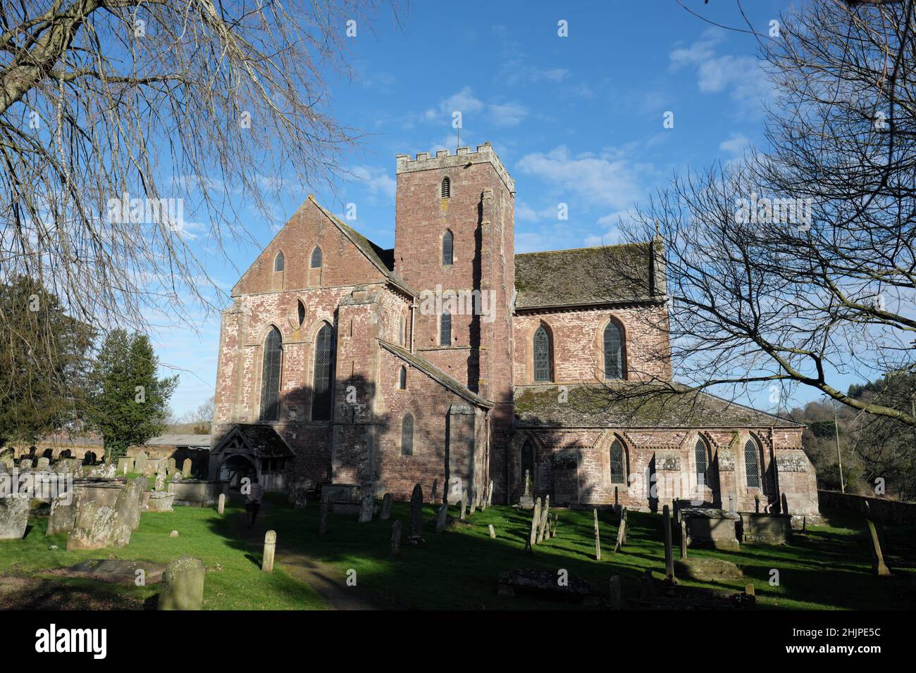 Dore Abbey a former Cistercian abbey in the village of Abbey Dore in ...