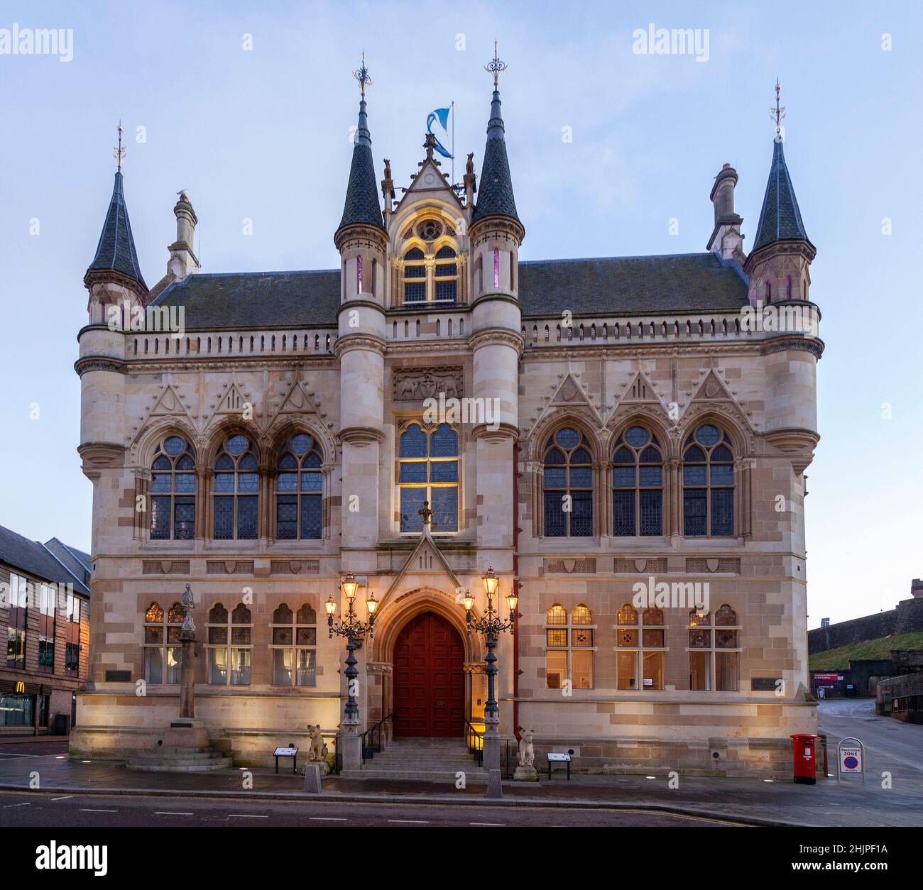 Flemish baronial style hi-res stock photography and images - Alamy