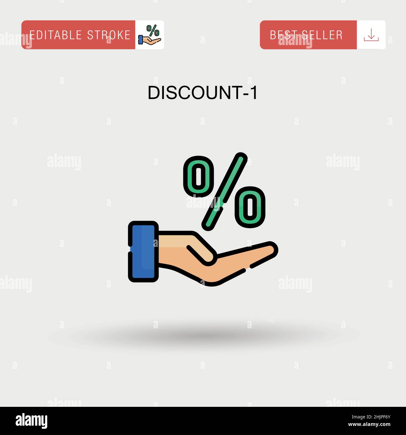 Hand drawn percent off Stock Vector Images - Alamy
