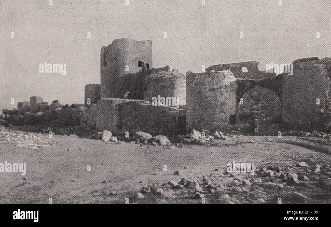 Broken Bulwarks of Ani, capital of a Vanished empire. Armenia (1923 ...
