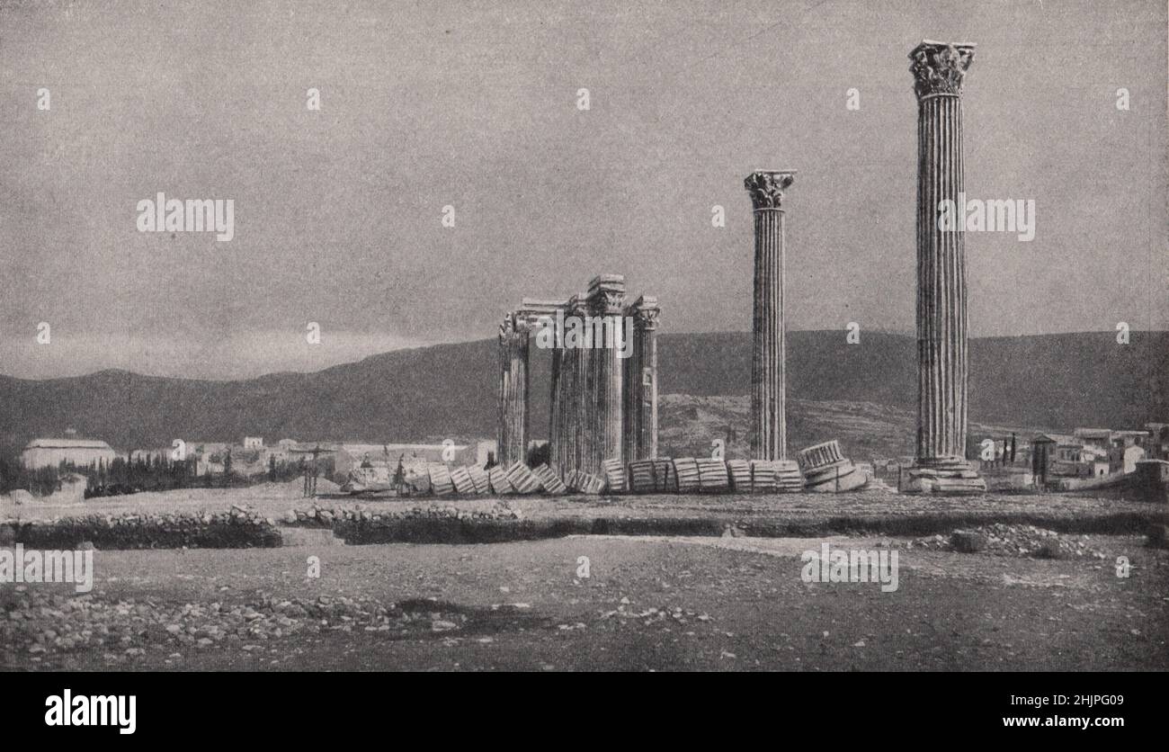 Age-old columns of a whilom peerless shrine: The temple of Zeus ...
