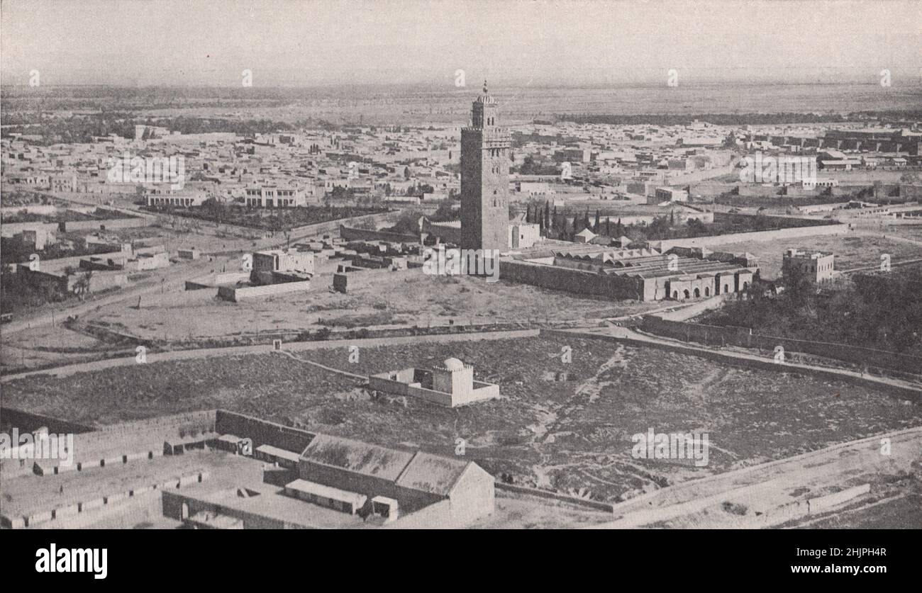 Marrakesh (Morocco City,) Second and Southern Capital of the Sultanate ...