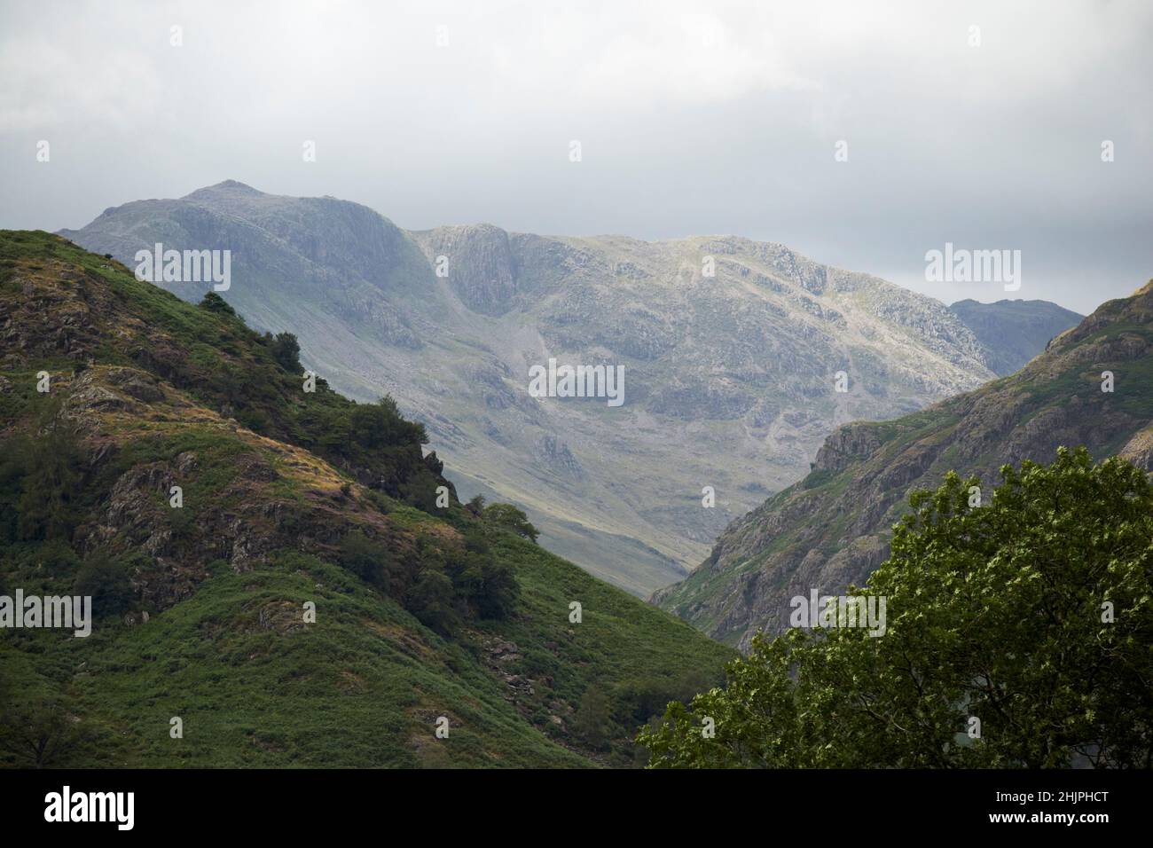 langdale valley, lake district, cumbria, england, uk Stock Photo - Alamy