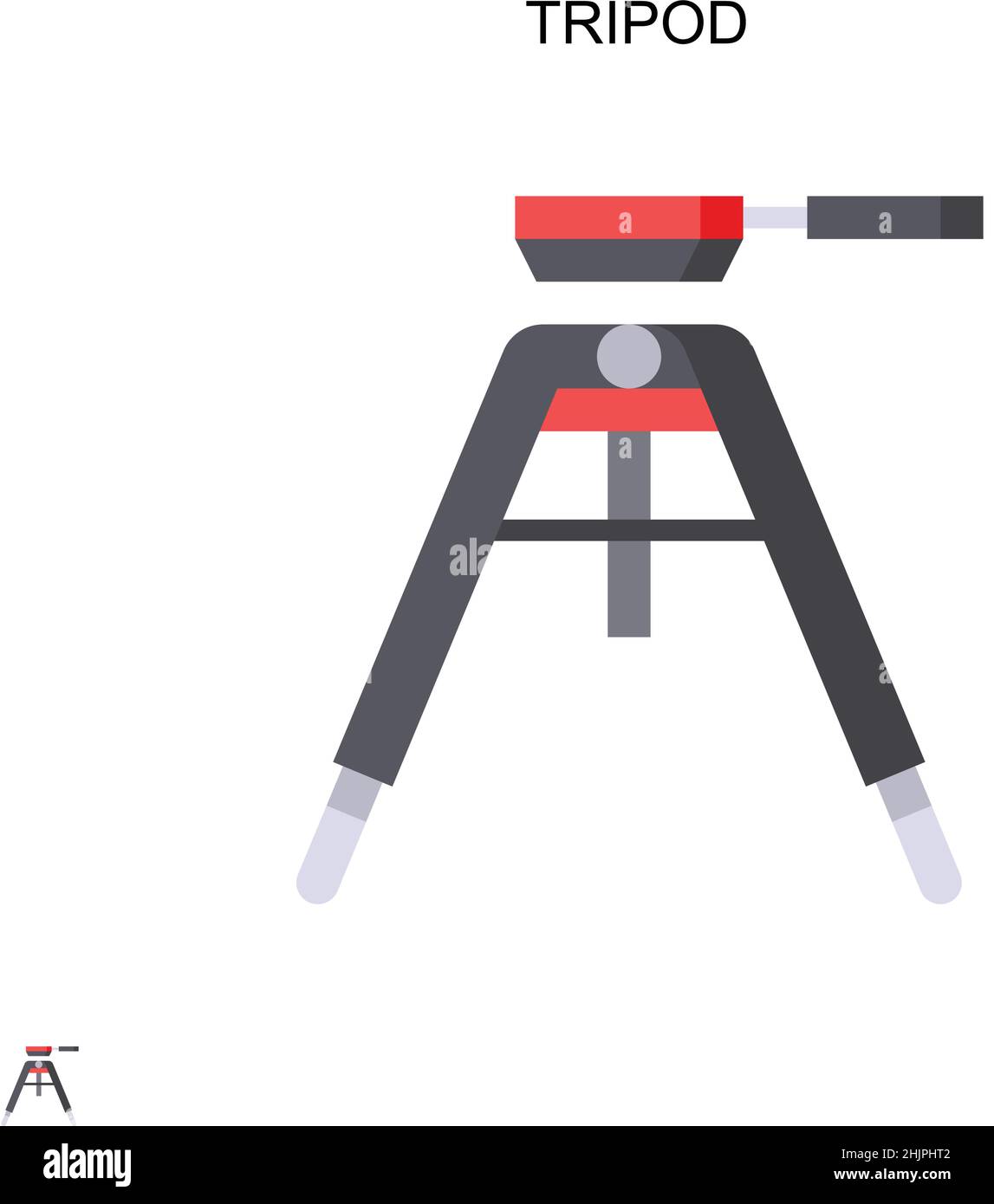 Simple tripod Cut Out Stock Images & Pictures - Alamy