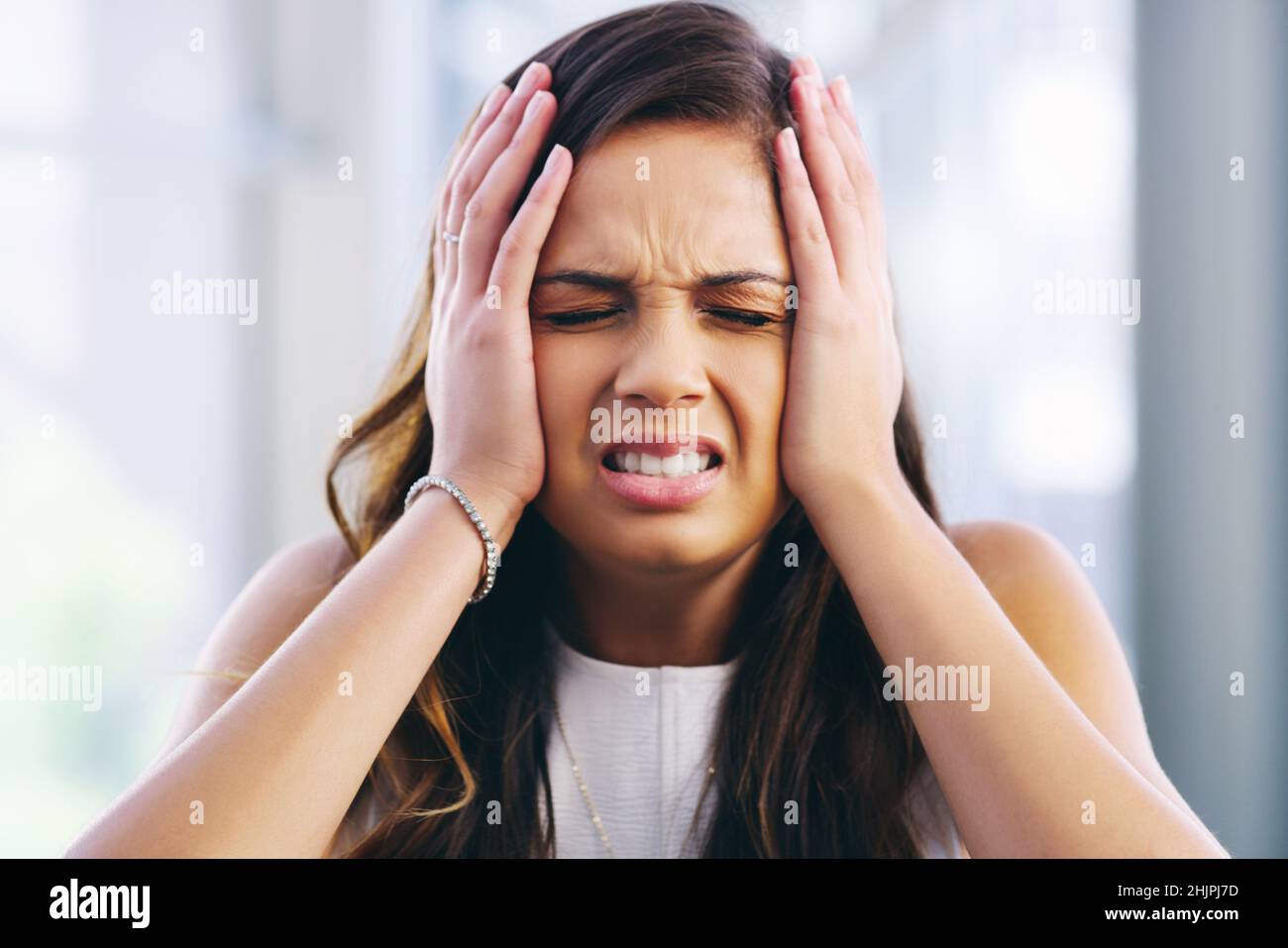 Is stress taking it's toll on your mental health Stock Photo - Alamy