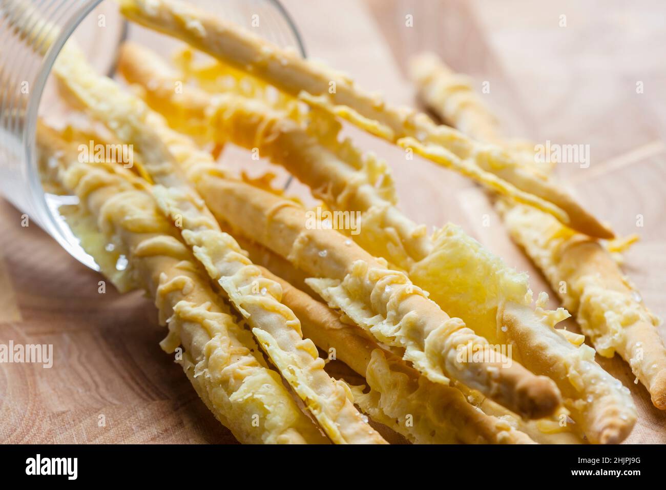 homemade cheese sticks in a glass Stock Photo - Alamy