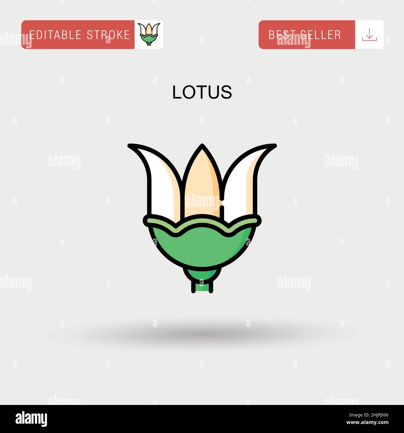 India lotus blossom Stock Vector Images - Alamy