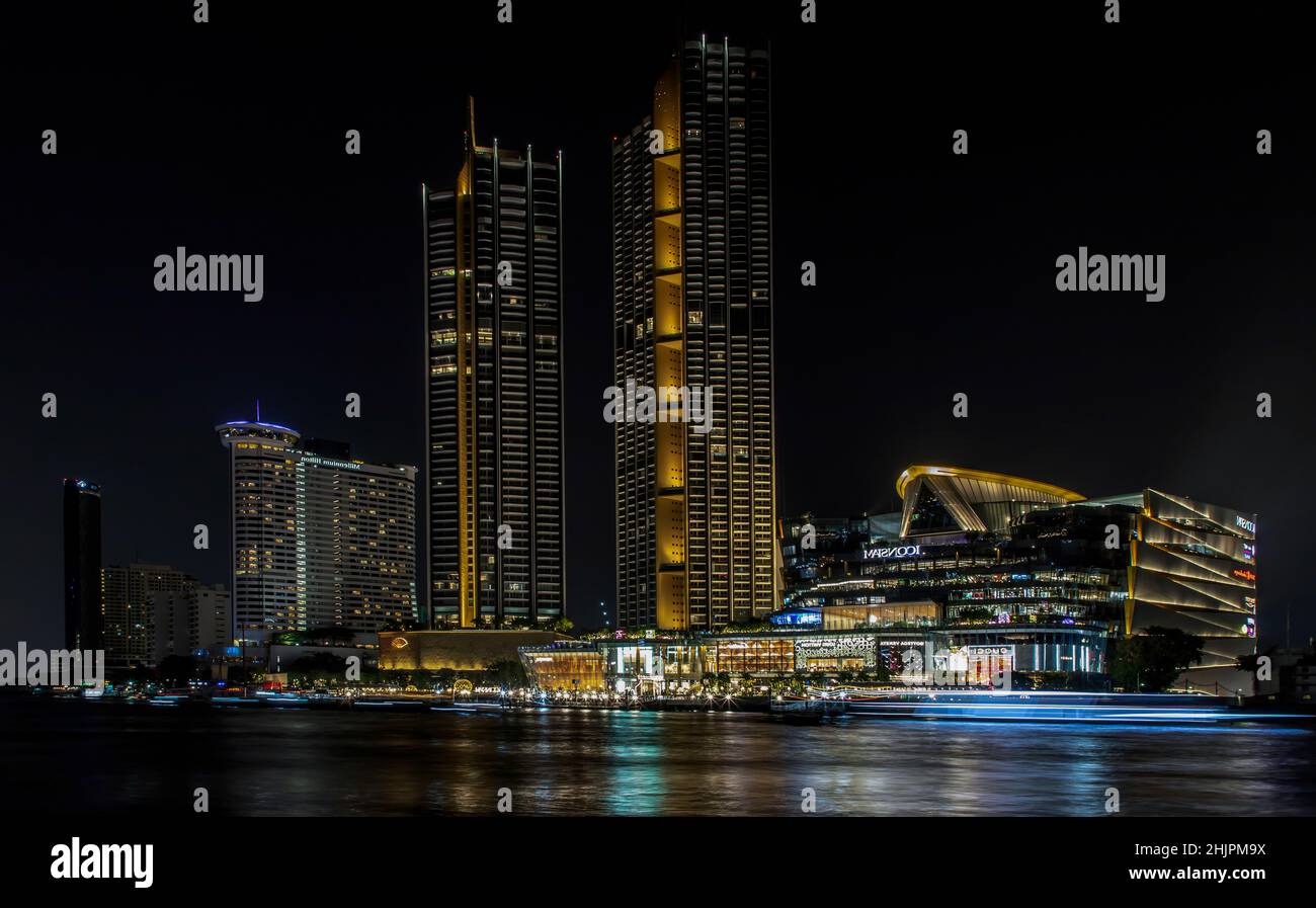 Bangkok, thailand - Feb 07, 2020 : Exterior view of the Icon Siam on ...