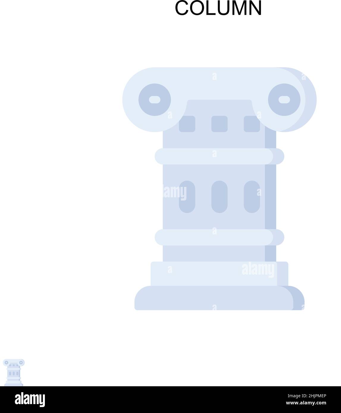 Pillar wall background Stock Vector Images - Alamy