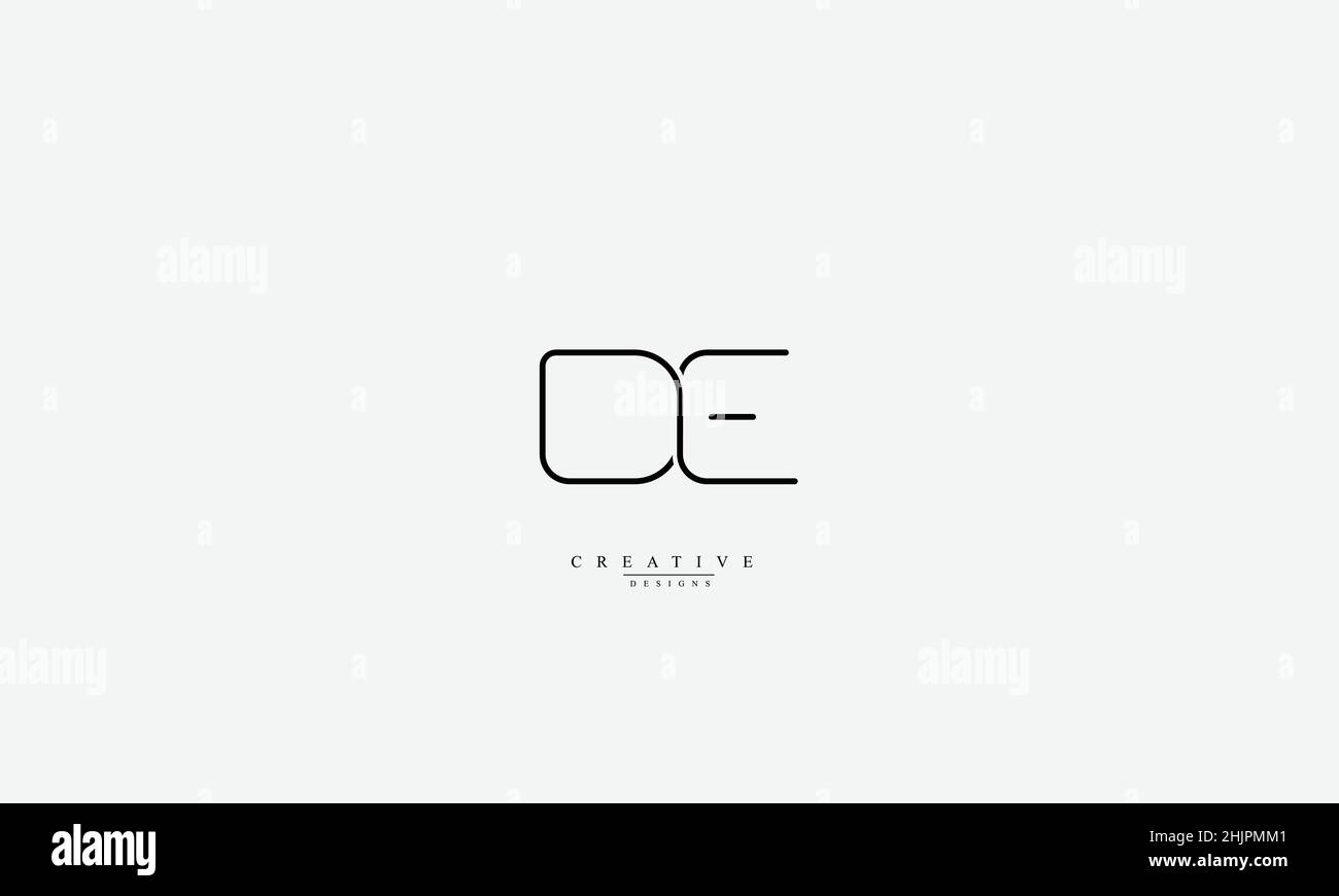 Logotipo de d hi-res stock photography and images - Alamy