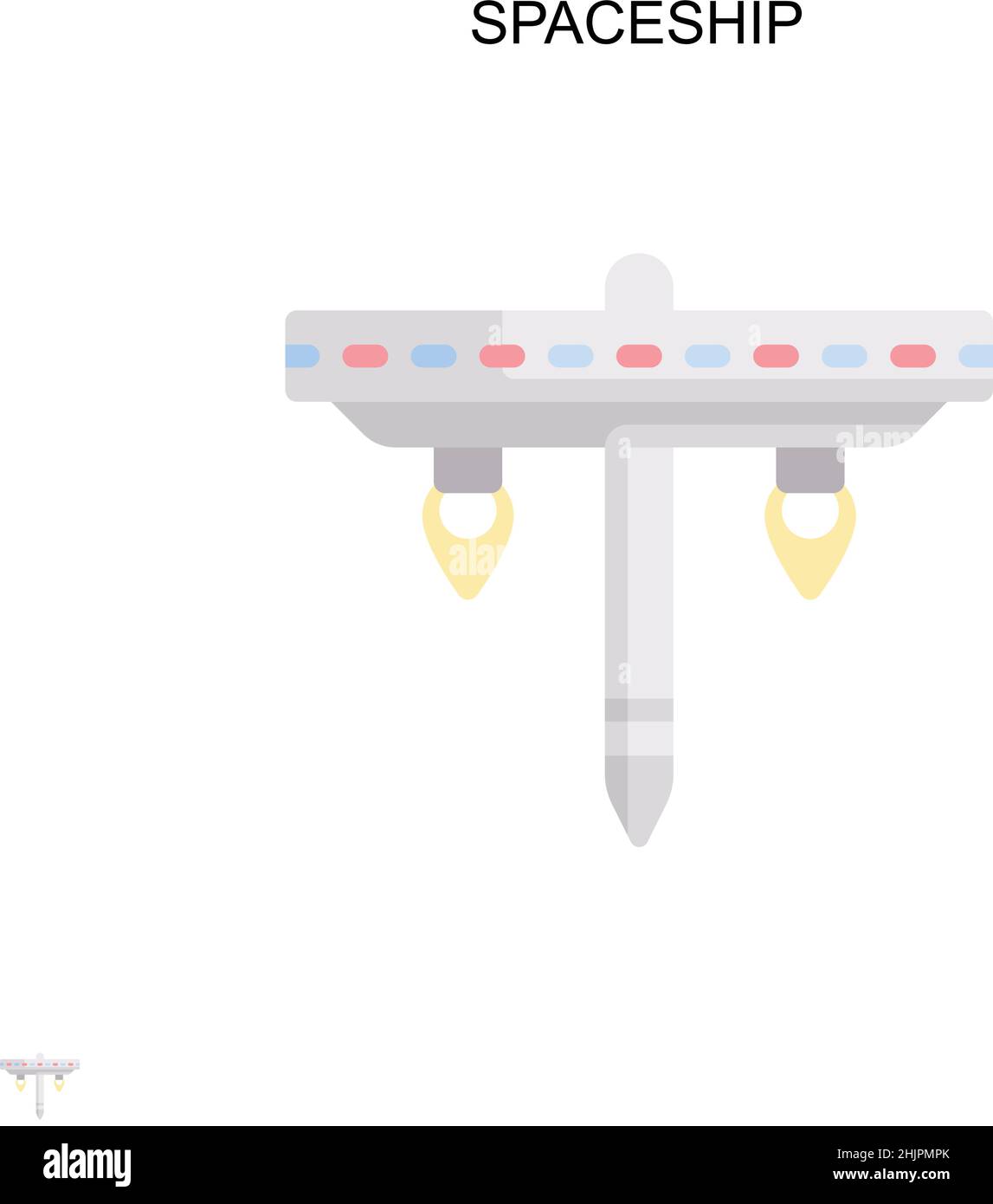 Spaceship cartoon interior hi-res stock photography and images - Alamy