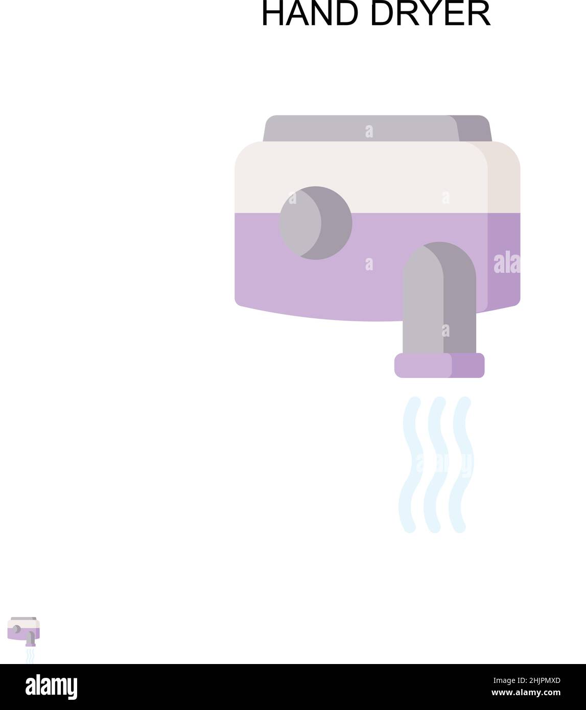 Hand dryer sign hi-res stock photography and images - Alamy