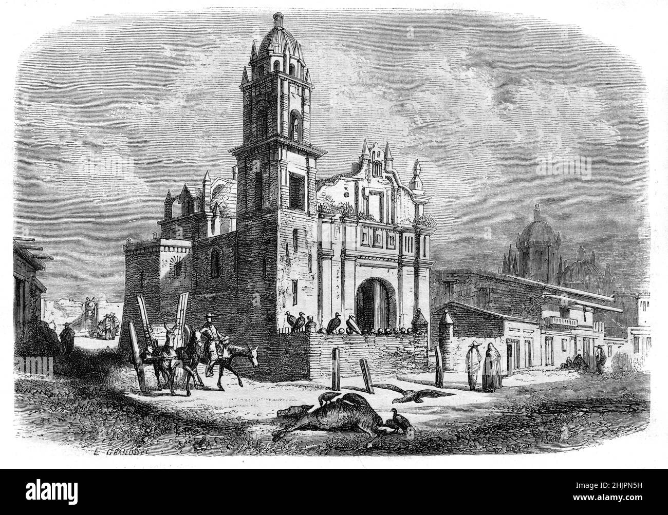 Spanish colonial architecture mexico Cut Out Stock Images & Pictures ...