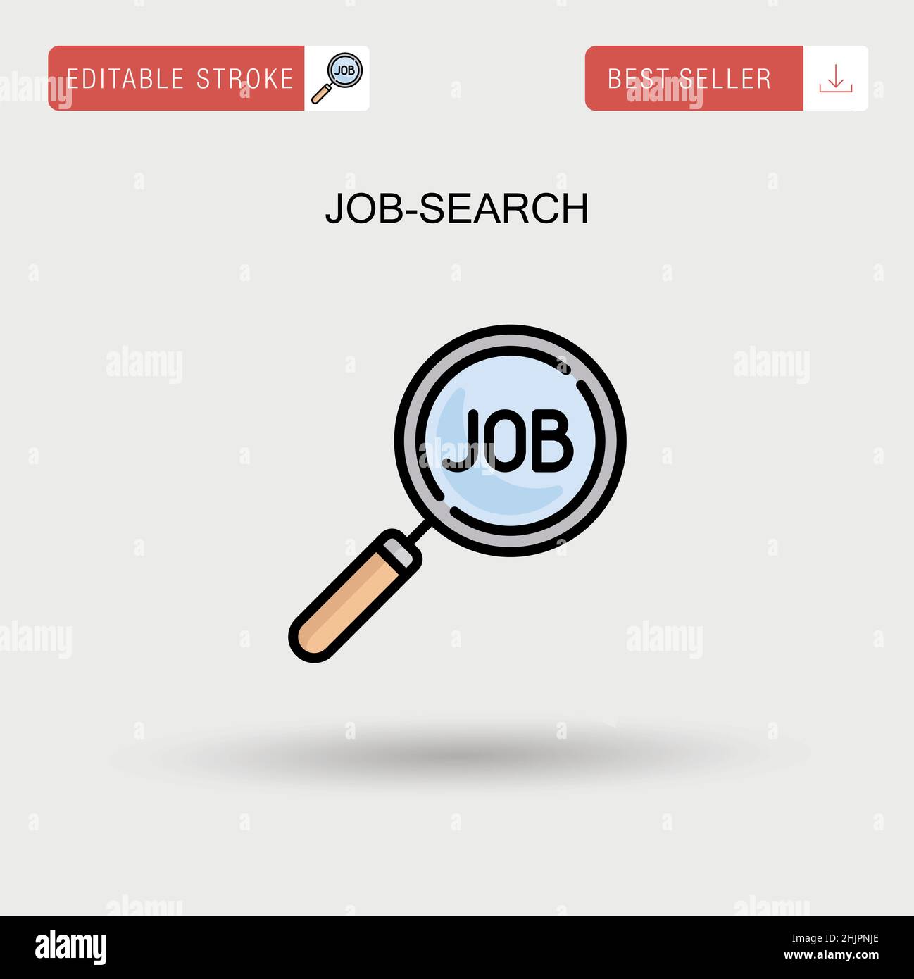 Search technology communication hiring Stock Vector Images - Alamy