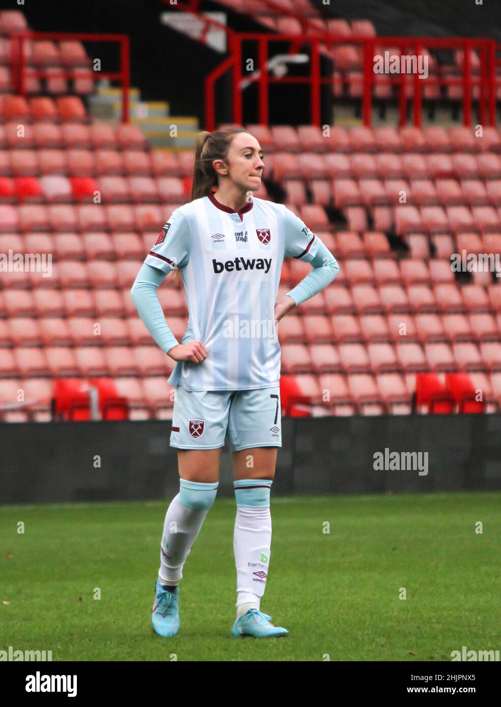 Lisa evans of west ham hi-res stock photography and images - Alamy