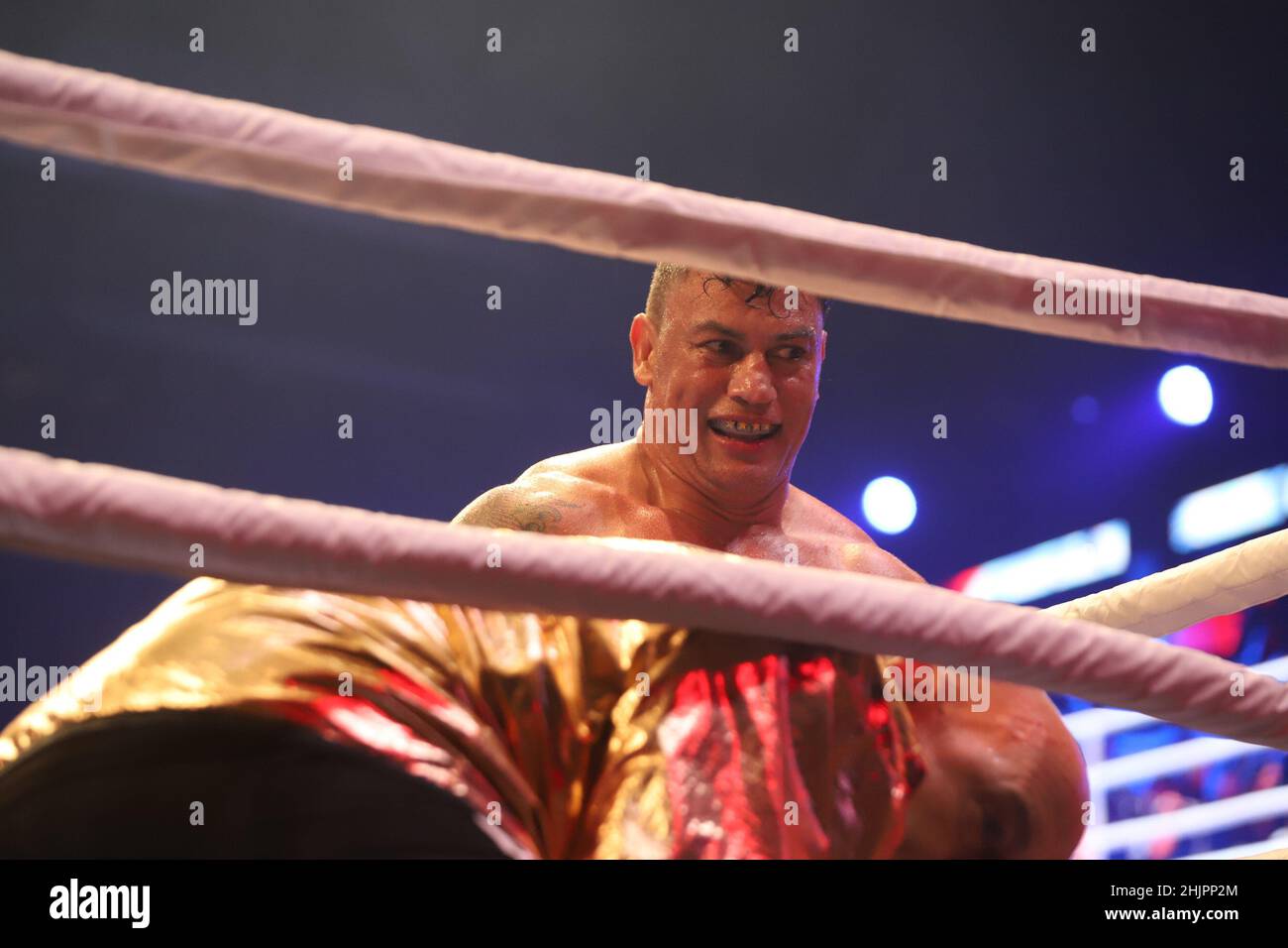 Balneario Camboriu, Santa Catarina, Brasil. 31st Jan, 2022. Boxing ...