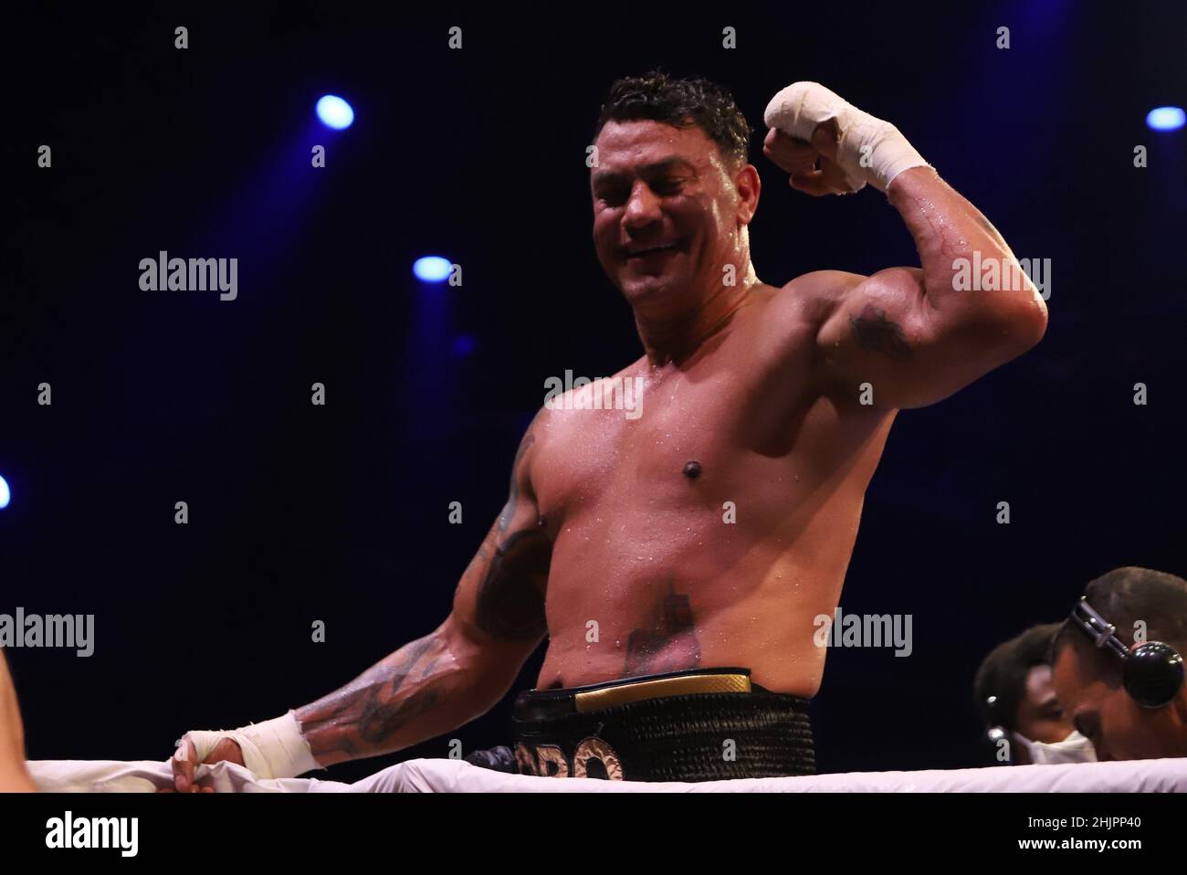 Balneario Camboriu, Santa Catarina, Brasil. 31st Jan, 2022. Boxing ...