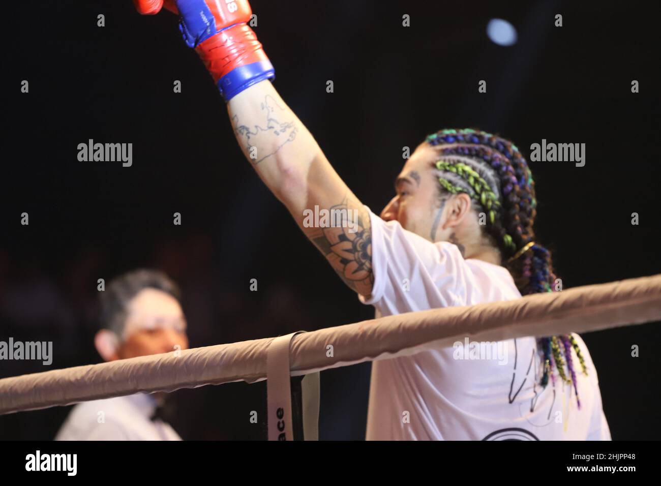 Balneario Camboriu, Santa Catarina, Brasil. 31st Jan, 2022. Boxing ...