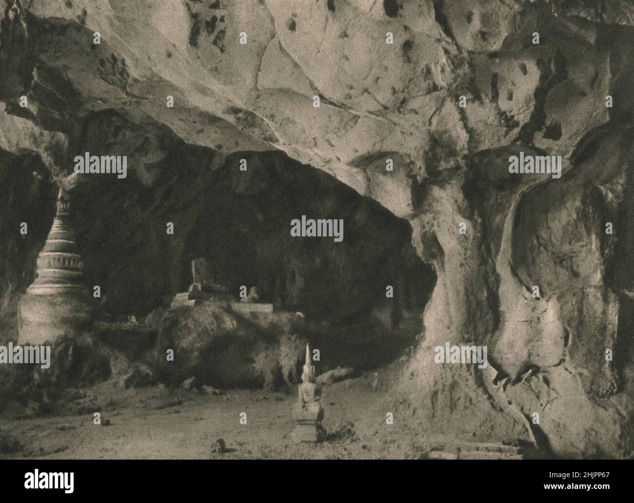 In the limestone cliffs near Moulmein the Farm caves are vast natural ...