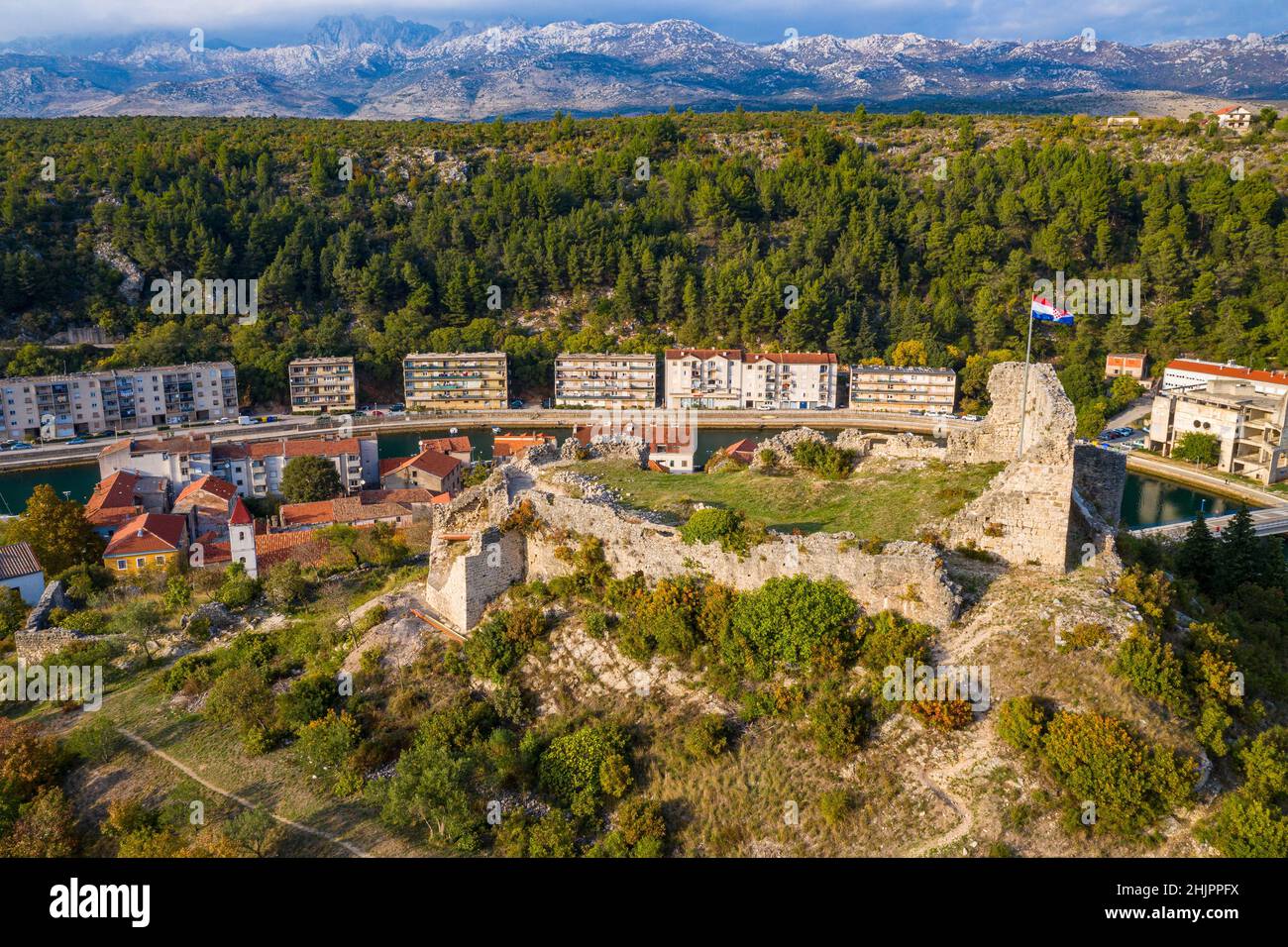 Obrovac castle hi-res stock photography and images - Alamy