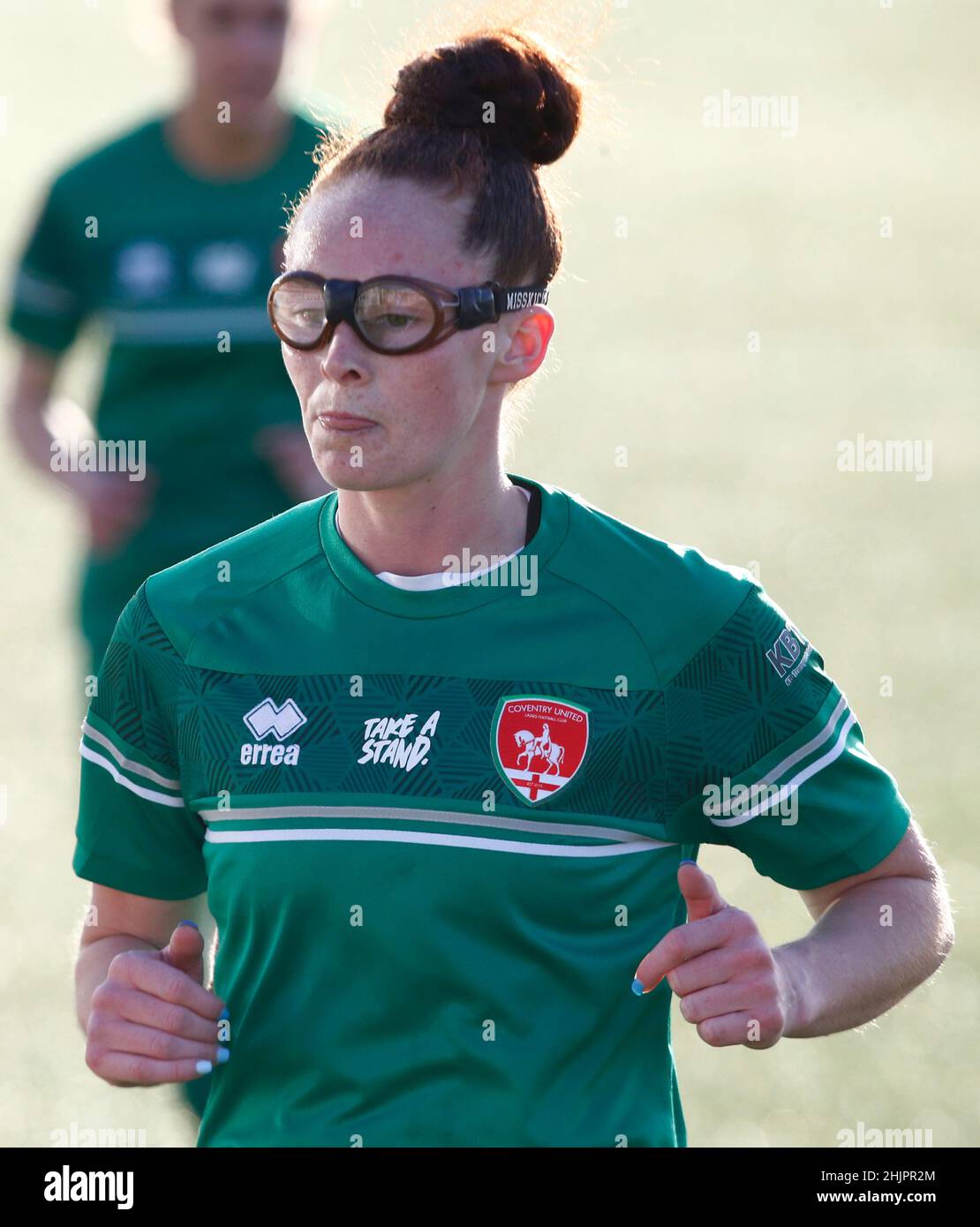 BILLERICAY, ENGLAND - JANUARY 30: Coventry United LFC Katy Morris ...