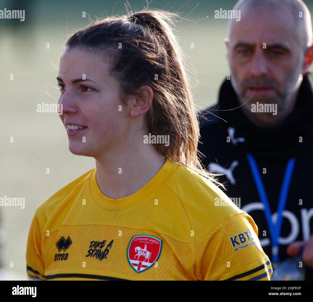 BILLERICAY, ENGLAND - JANUARY 30: Coventry United LFC Olivia Clark ...