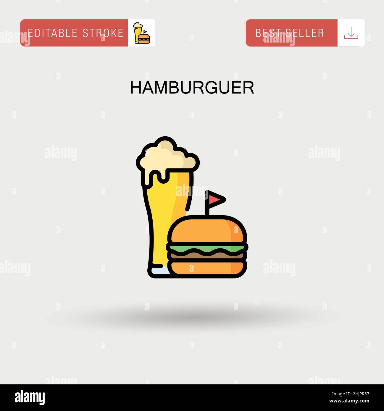 Hamburguer artesanal hi-res stock photography and images - Alamy