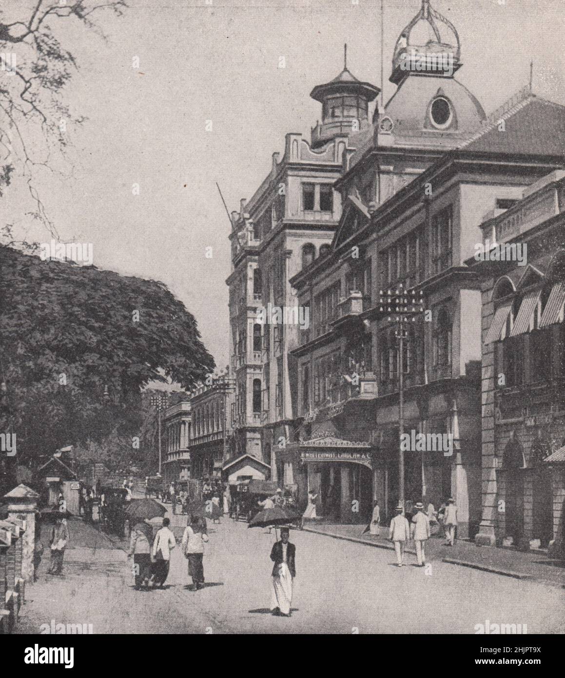 Prince Street: A pleasant shopping centre in Colombo. Sri Lanka. Ceylon ...