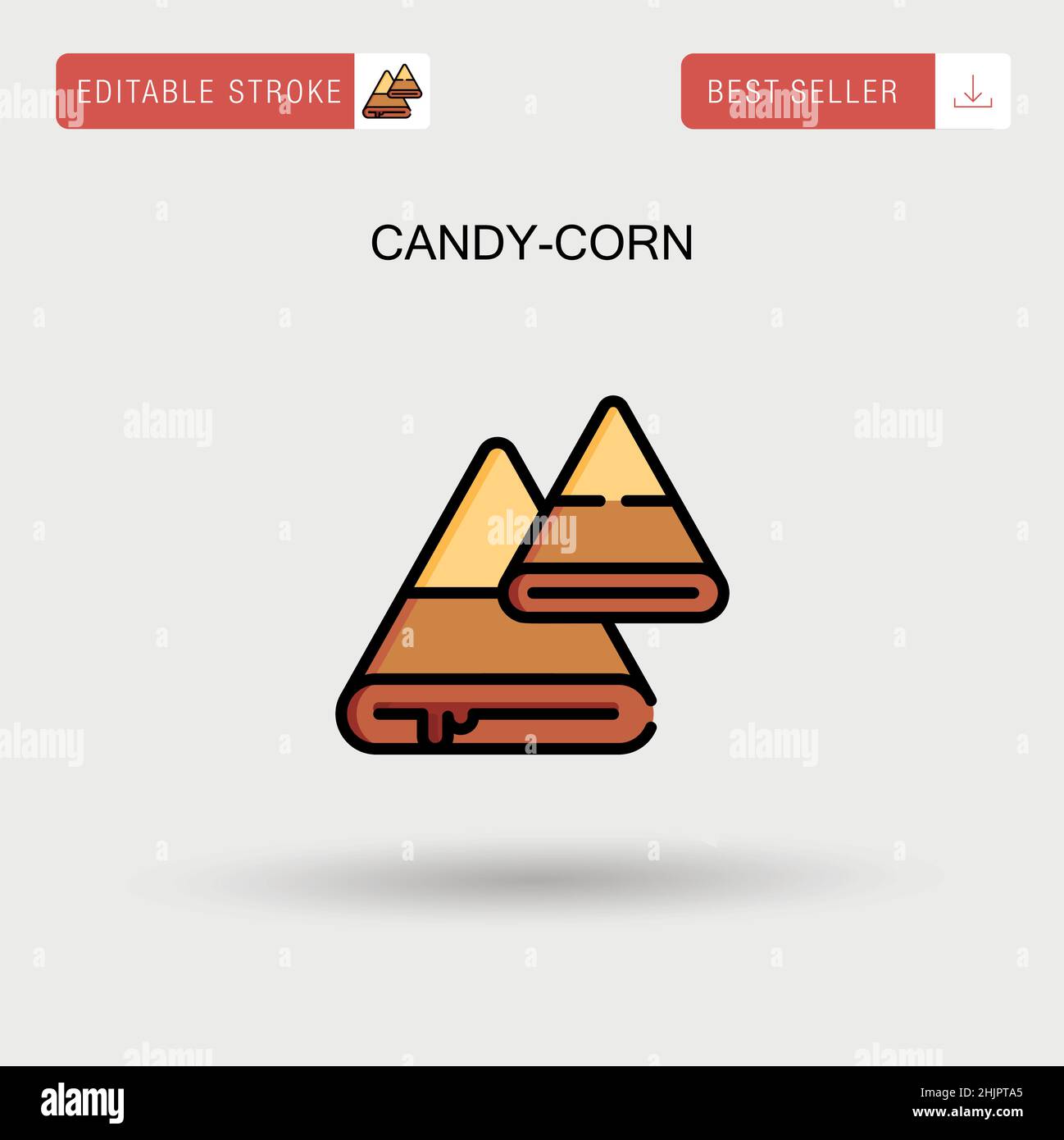 Fall candy corn Stock Vector Images - Alamy
